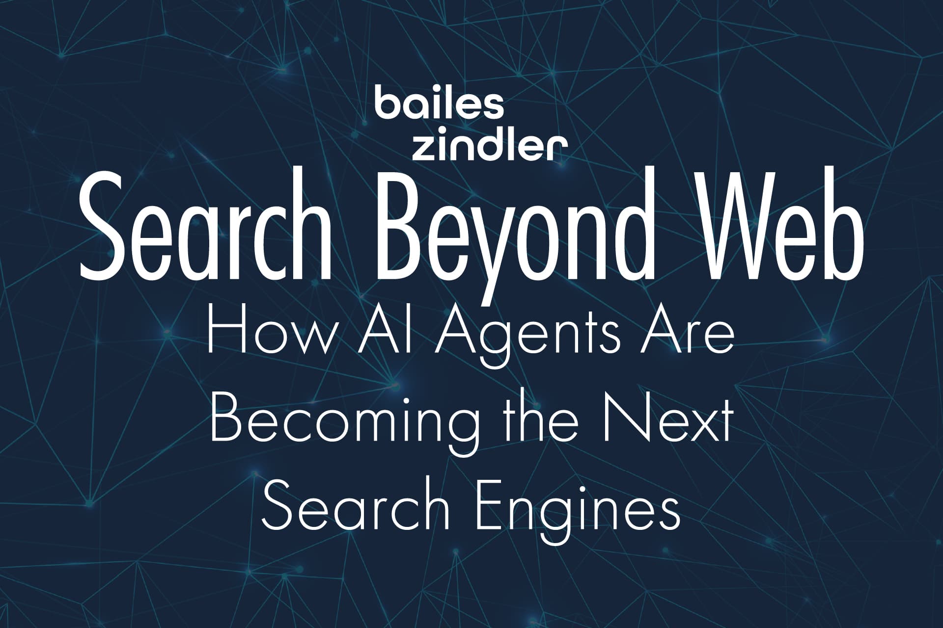 Search Beyond Web: How AI Agents Are Becoming the Next Search Engines ...